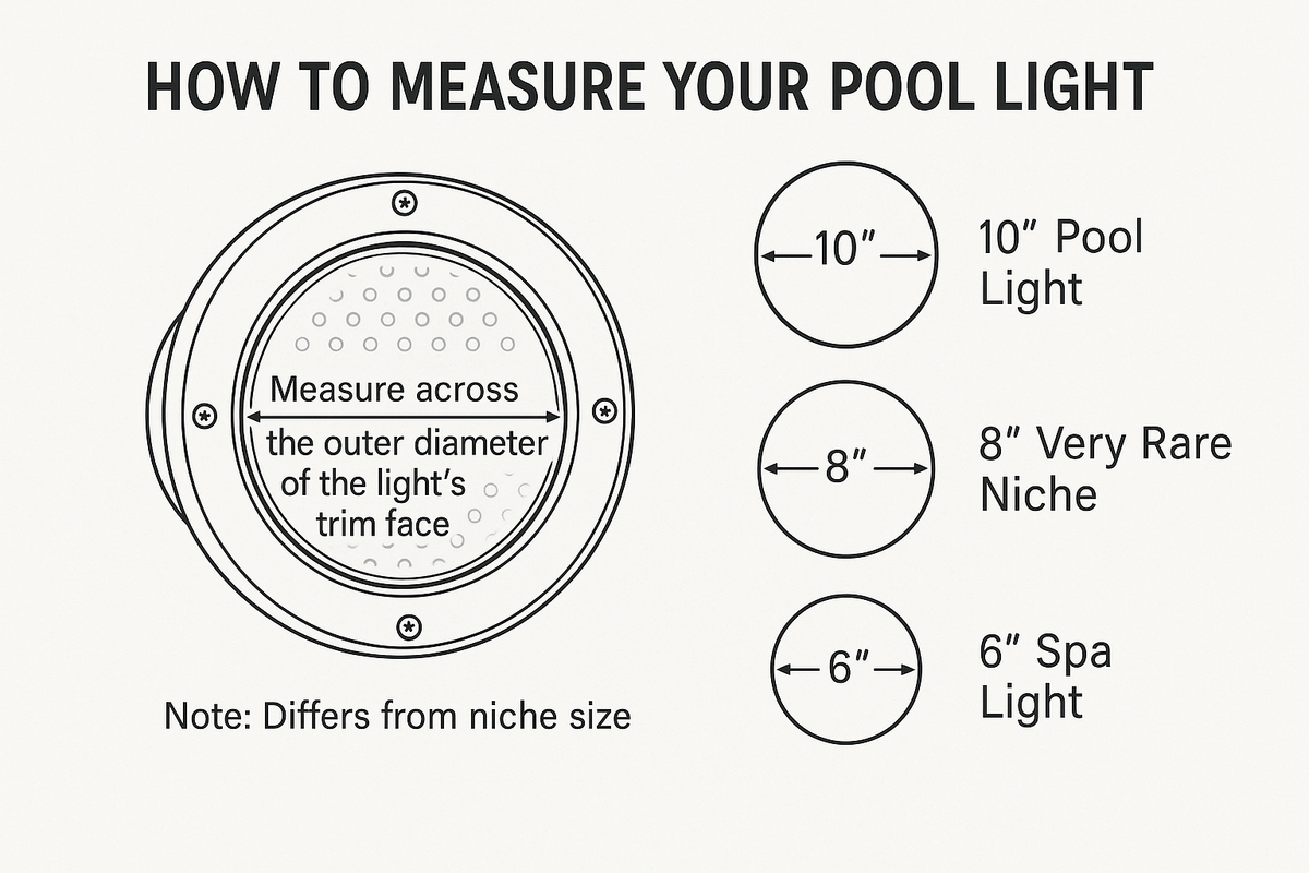 How to Measure Your Pool / Spa Light & Niche for Replacement — Vita ...
