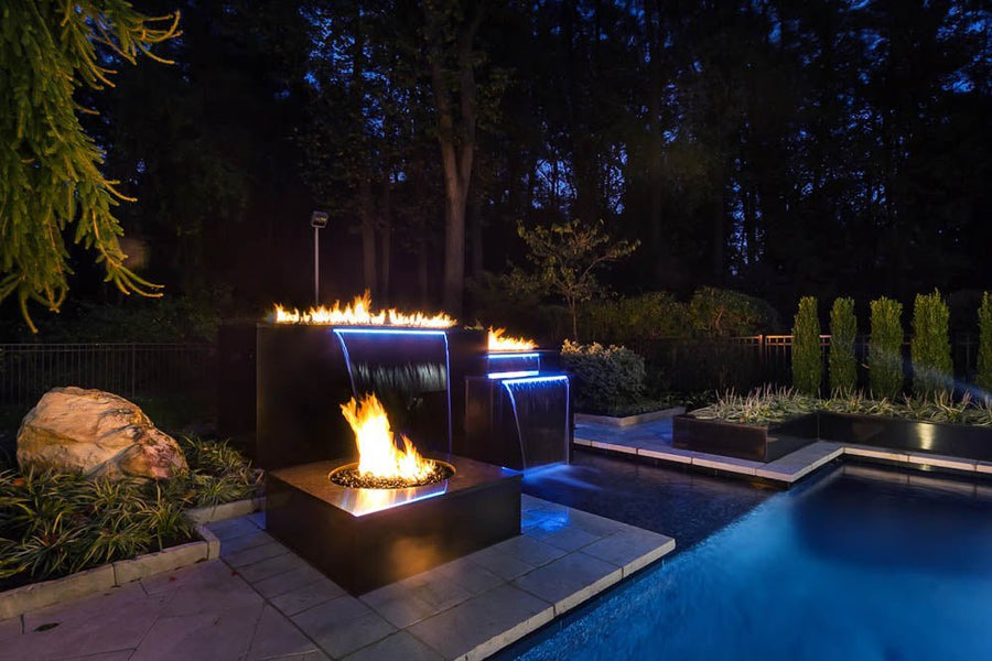 CMP Brilliant Wonders LED Color Waterfalls — Vita Pool Supply