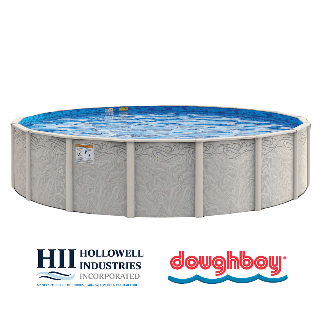 Doughboy Bay Burst Round HYBRID Resin/Steel Pool Kit — Vita Pool Supply