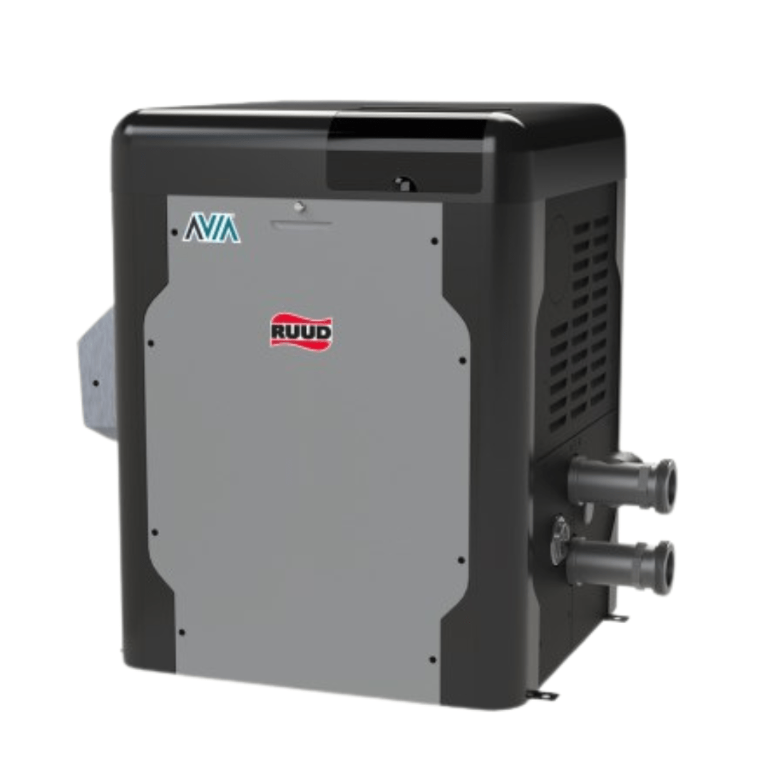 Ruud AVIA HD 404A LP Propane Pool Heater NiTek Wi-Fi, P-D404A-EP-N 018 ...