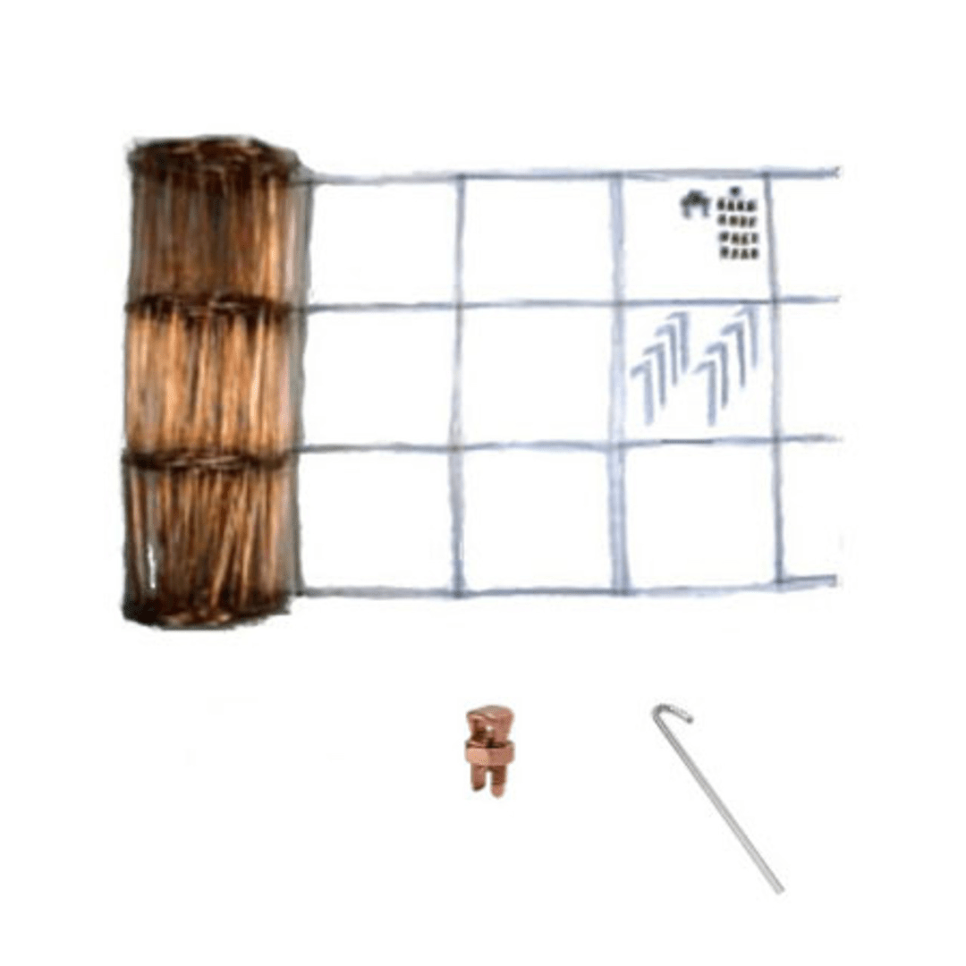 CMI EB2100 2' x 100' Copper Equipotential Bonding Grid Kit — Vita Pool ...