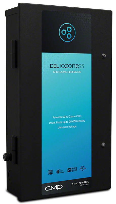 Del 25 Ozone Generator for Pools Up to 25,000 Gallons, EC-10 — Vita ...