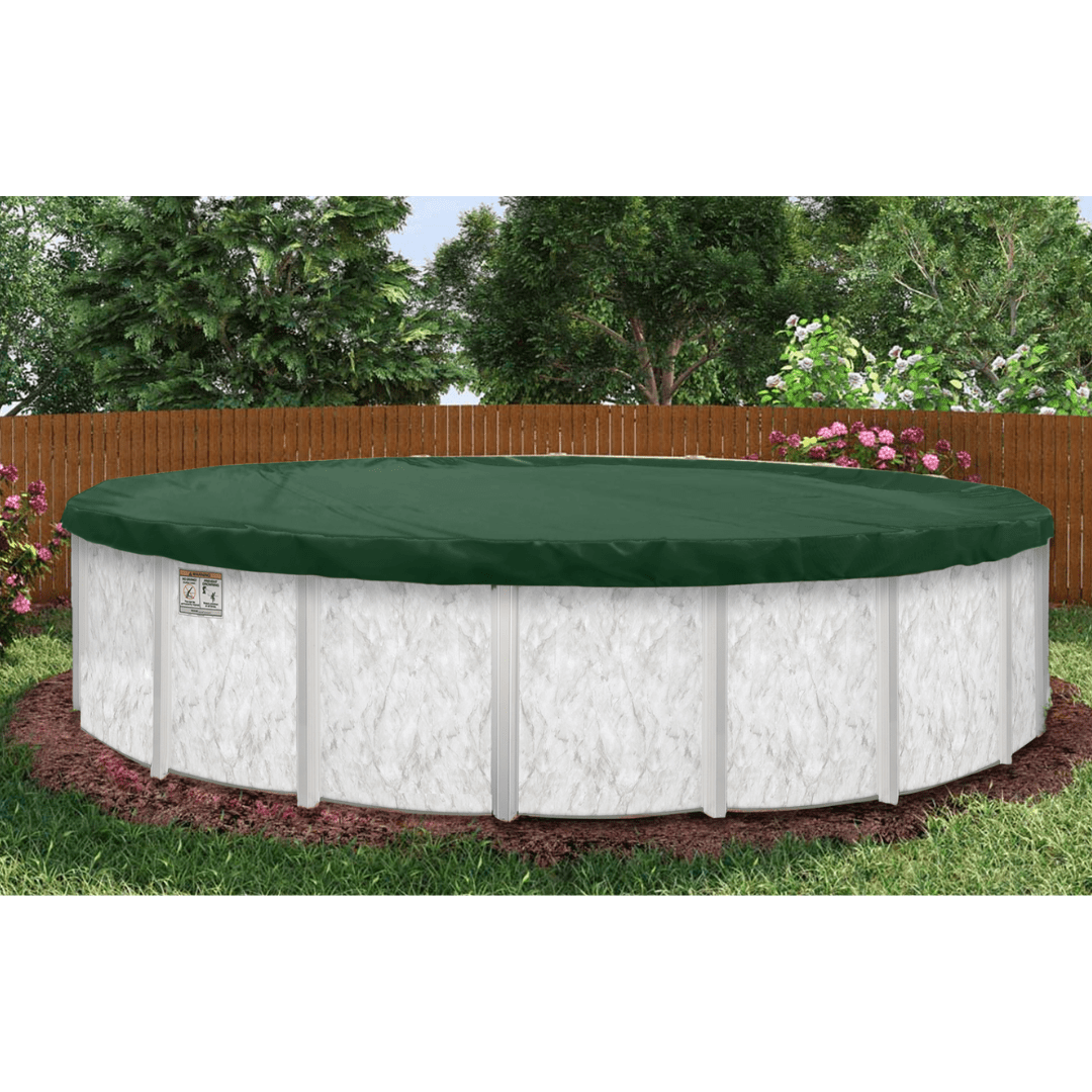 Premier Oval Above-Ground Pool Cover Green 10 x 10 Mesh — Vita Pool Supply