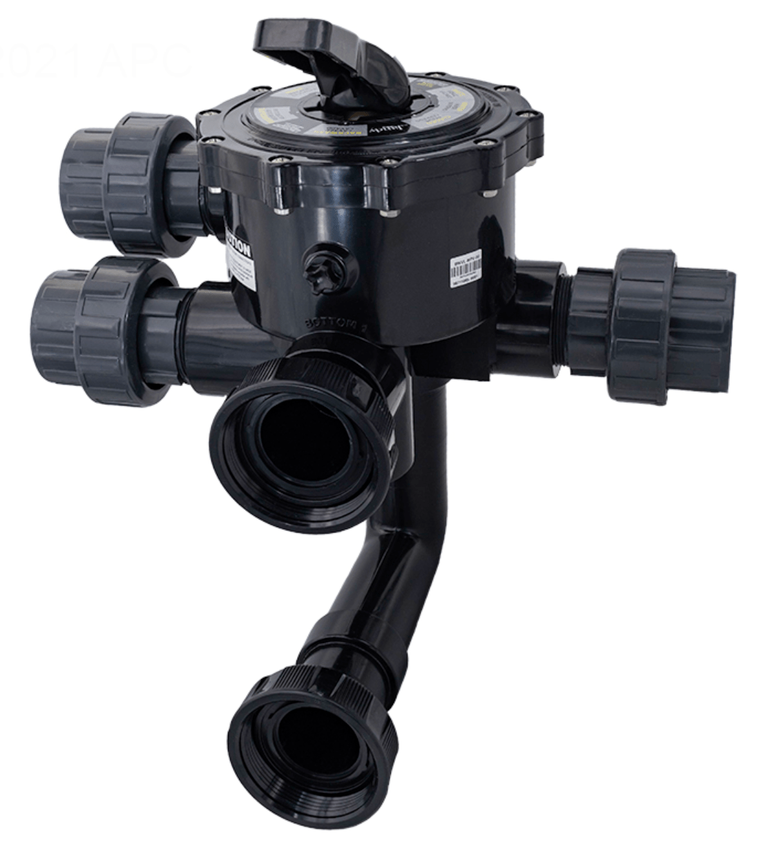 Fluidra Jandy BWVL-MPV-80 2" Side Mount Multi-Port Valve MPV for DEV/J — Vita Pool Supply