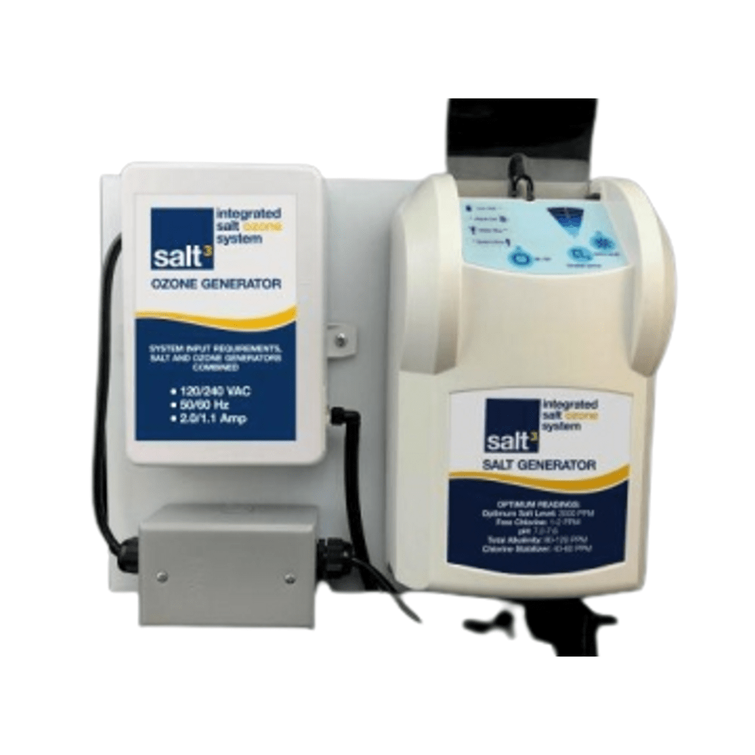 Genuine Solaxx Salt3 Integrated Salt Ozone Chlorinator System 30K gal ...