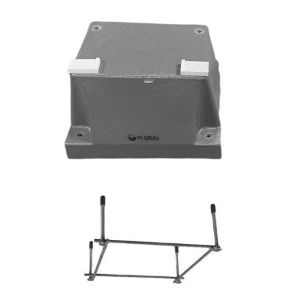 Global 4-Bolt 12-Inch Base for 6' / 8' Diving Board with Jig — Vita ...
