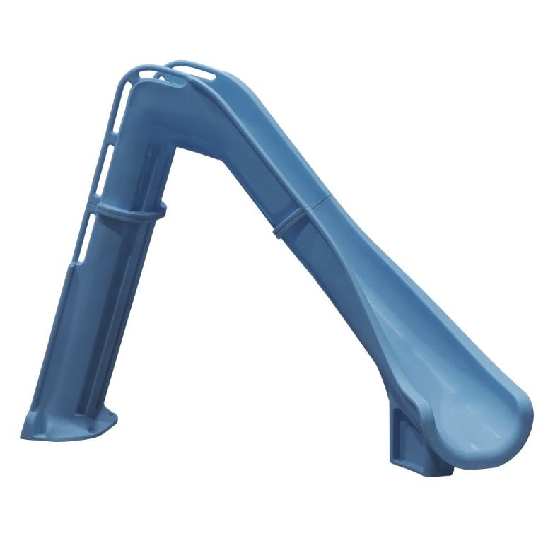 Global BAD AXE X7 Pool Slide, 7'4" H, Blue, GPPS-BA-X7, Typhoon — Vita ...