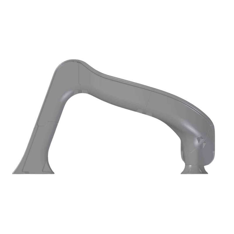 Global Side Winder 7'8" Pool Slide Sandstone Right Turn, GPPSSW-SAND-R ...