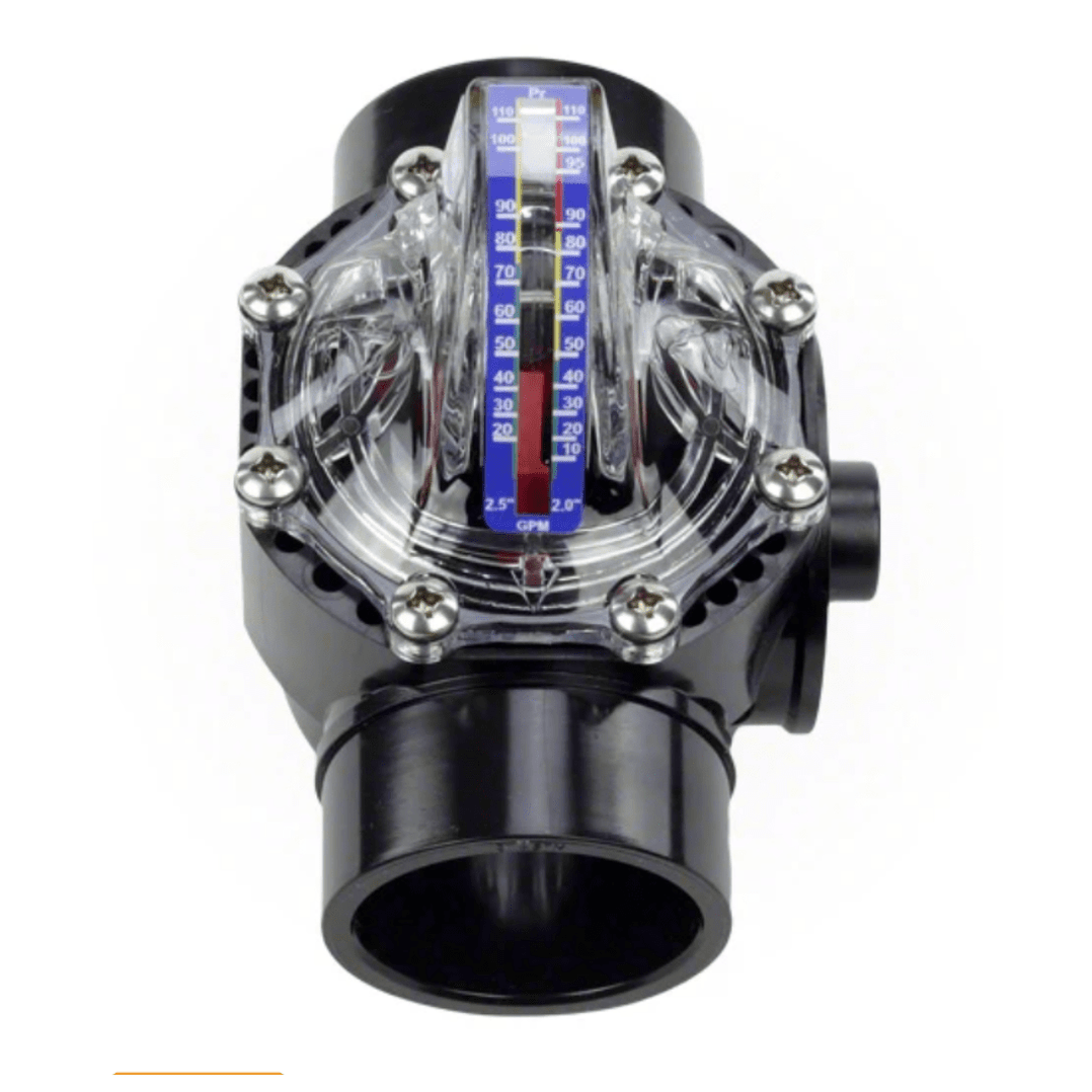 H2flow FV-C-S 2" - 2.5" FlowVis Flowmeter with Safety Flapper FVCS ...