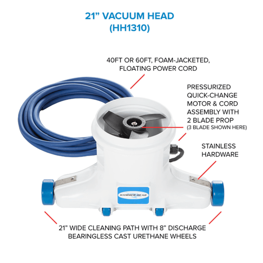 Hammer-Head Commercial Pool Cleaners & Vacuums — Vita Pool Supply