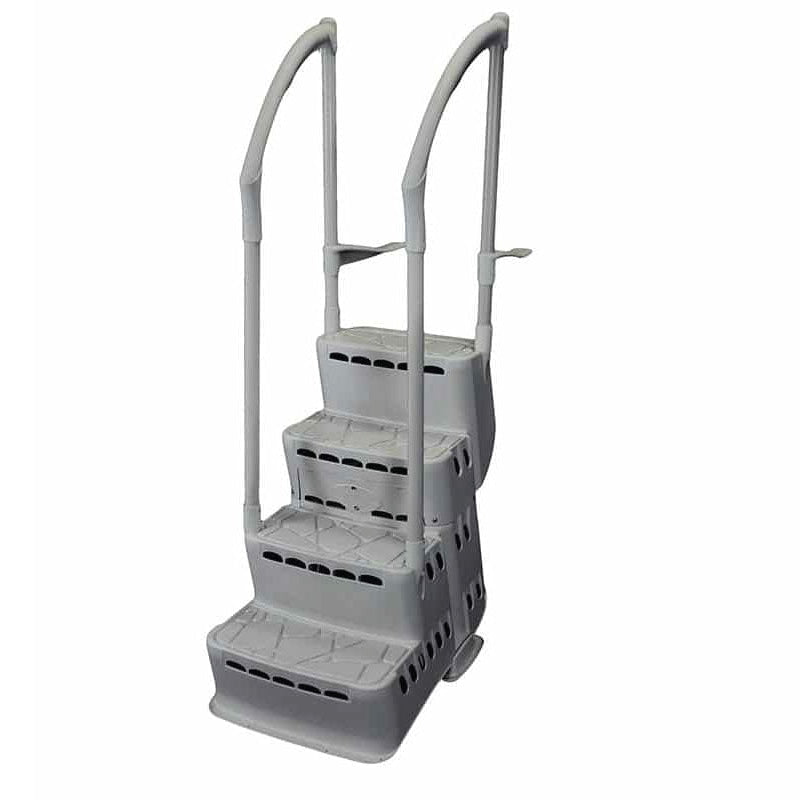 InnovaPlas Biltmor Above-Ground Pool Step with Deck Attachments (5005 ...