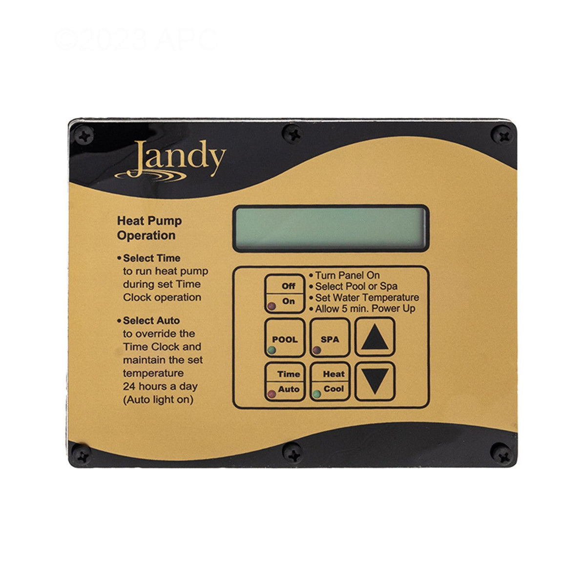 Jandy Control Panel 7 Button, R3001300 — Vita Pool Supply