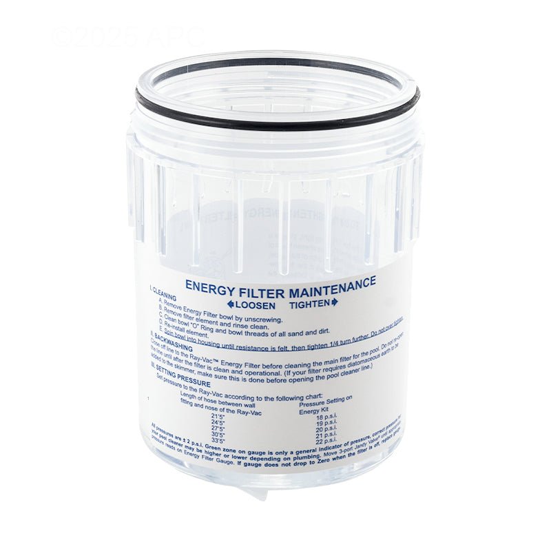 Jandy R0373500 Energy Filter Bowl — Vita Pool Supply