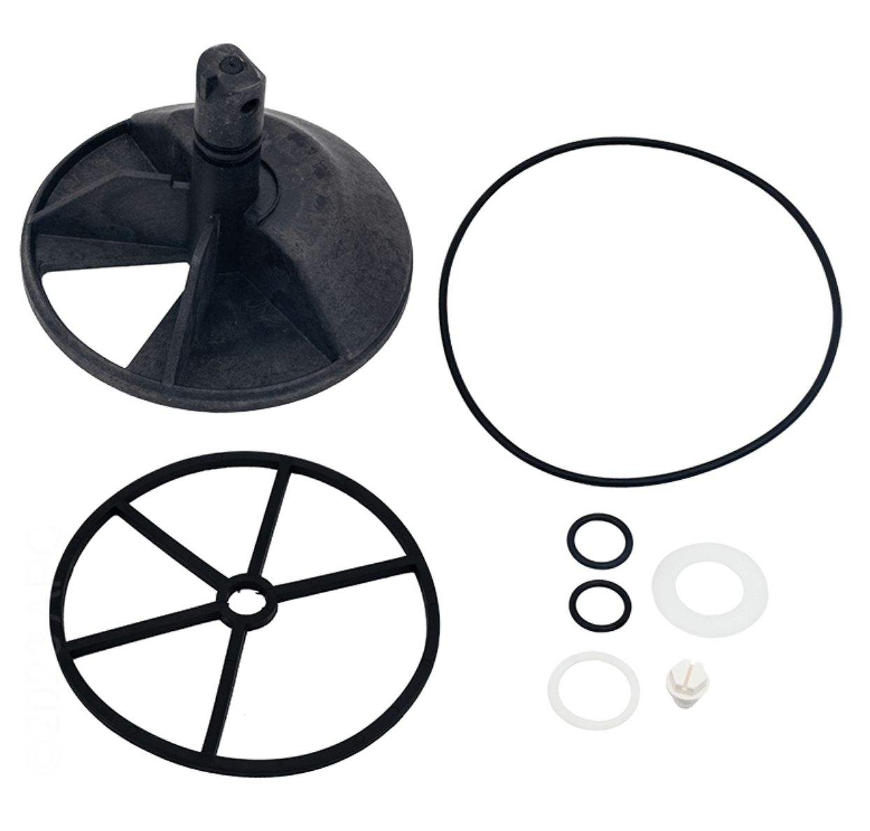 Jandy R0444000 Rebuild Kit for 2" Side Mount MPV Multi-Port Valve ...