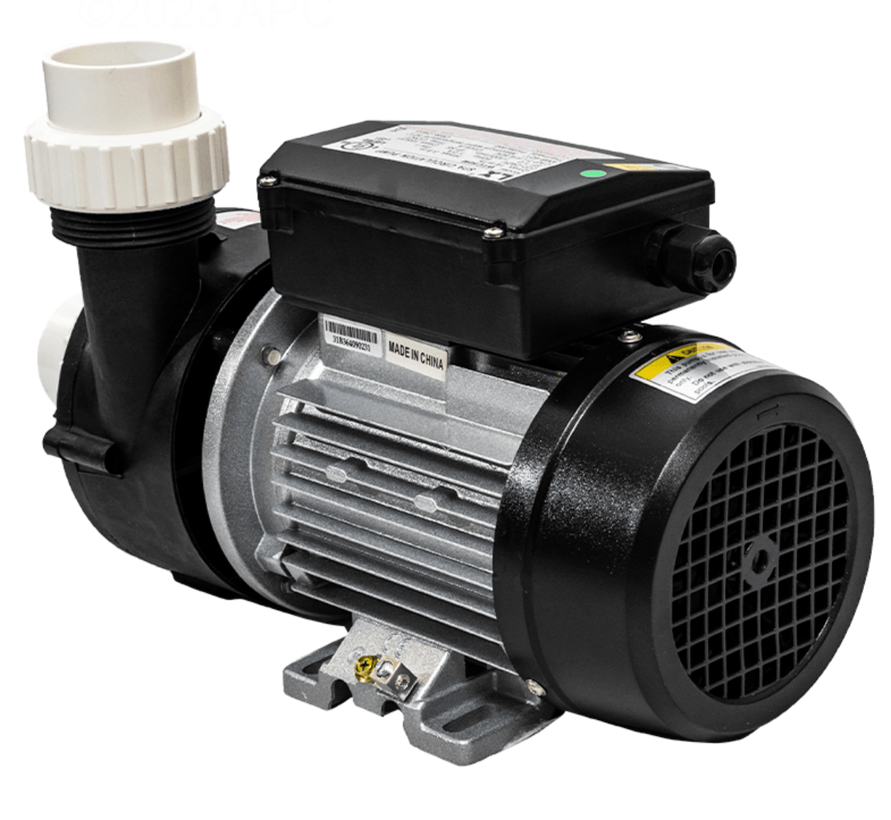 LX WTC50M 1/5 HP Spa Circulation Pump 230V 1A 1.5" Long Snout 6500-907 ...