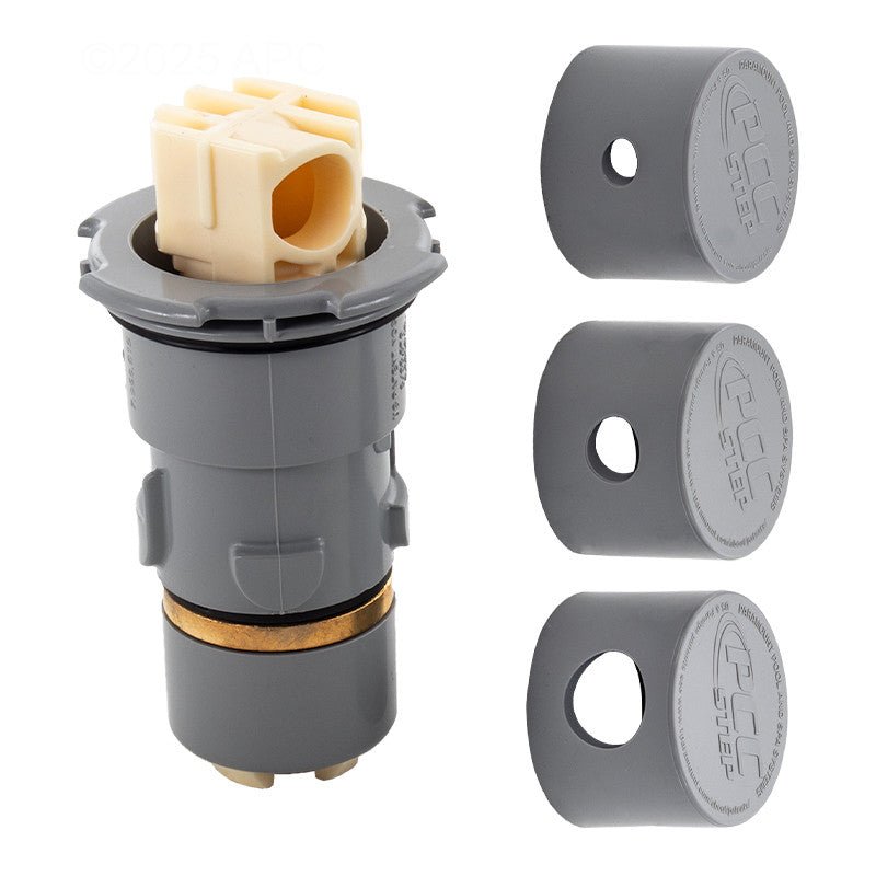 Paramount PCC2000 Light Gray Step Nozzle with Nozzle Caps 004-552-5032 ...