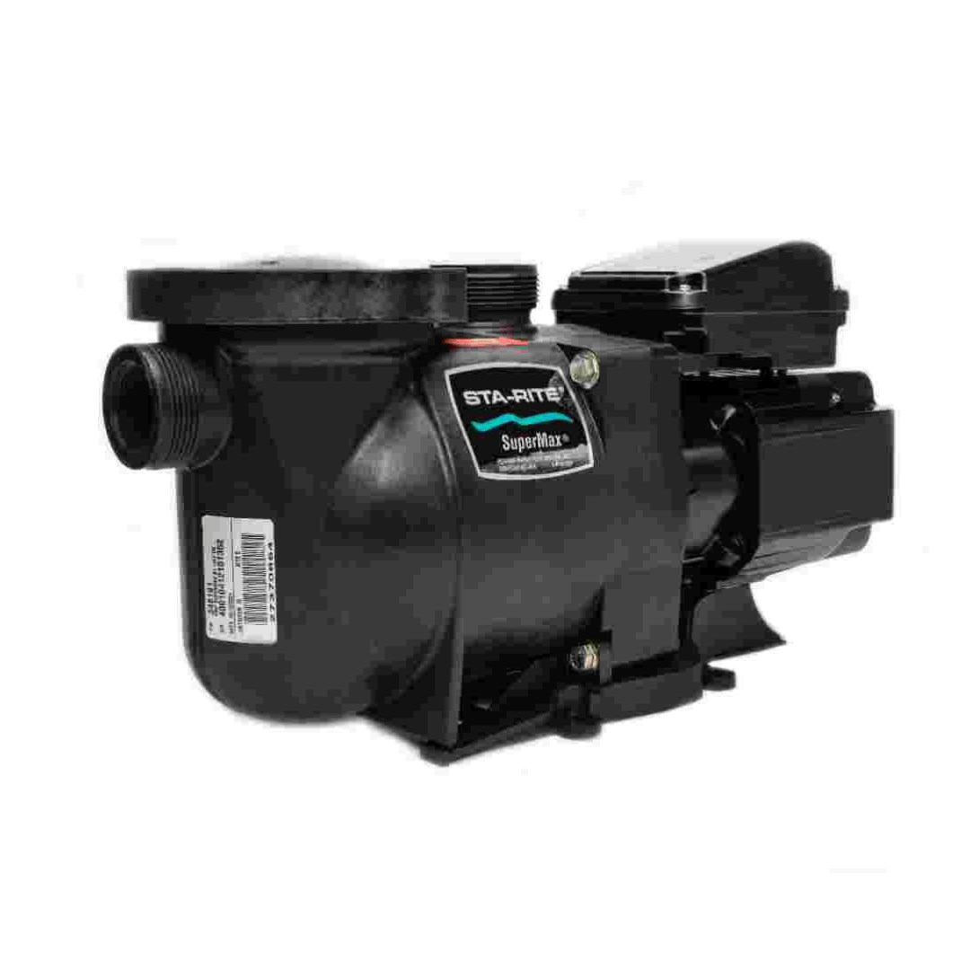 Pentair 1.1HP Sta-Rite SuperMax Single Speed TEFC Pump 348191 — Vita ...