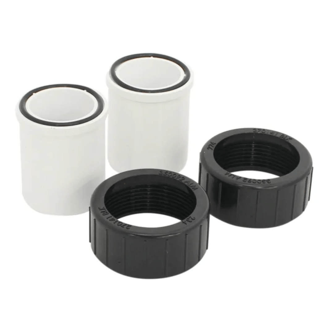 Pentair 1.5" Black Union Kit for SuperMax SuperFlo Pump 351157 — Vita ...