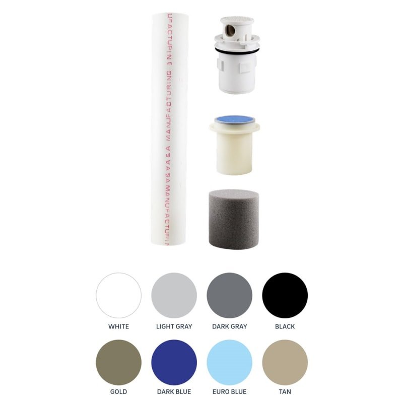 Pentair 221002 G4V Complete Pop-Up Cleaning Head with Riser, Light Gra ...