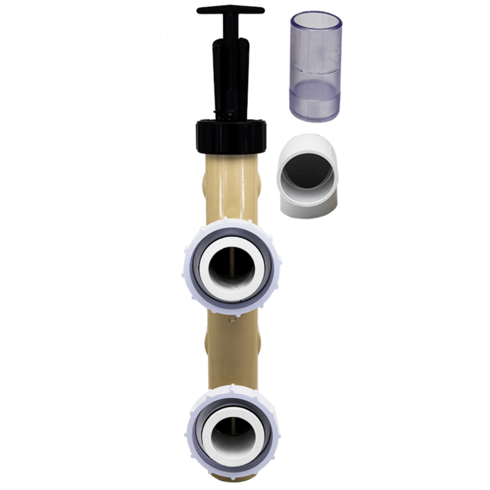 Pentair 263064 2" Slip PVC Push-Pull Valve for Sand & DE Filters (Almo ...