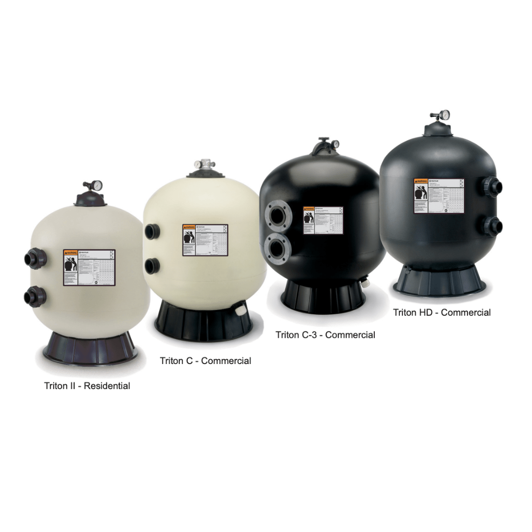 Pentair TR140C 140316 36" 7.06 Sq Ft Triton C Commercial Sand Filter ...