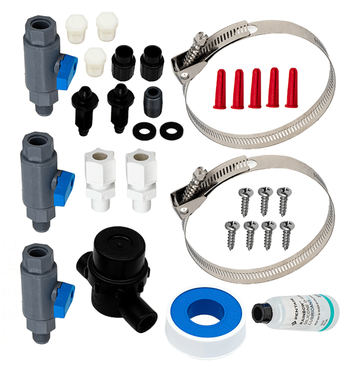 Pentair 521342Z Controller Parts Bag for IntelliChem Chemical Controll ...