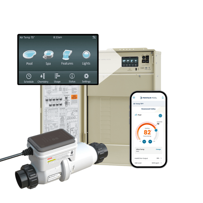 Pentair IntelliCenter i5P Pool Only System with Load Center, Wireless ...