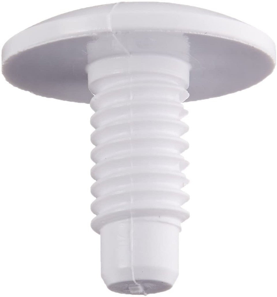 Pentair White Wheel Screw, Pack of 5, EC55 — Vita Pool Supply