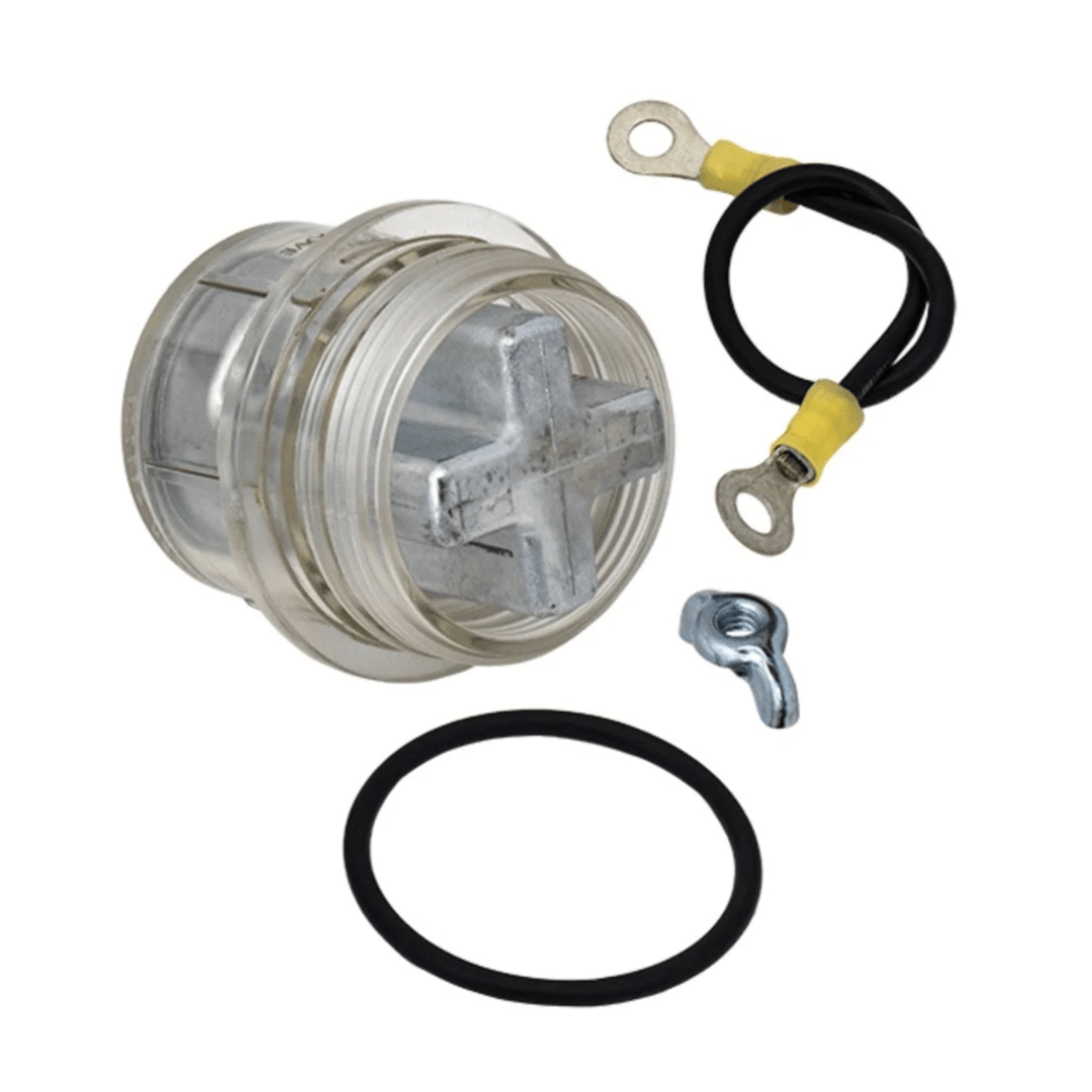 Raypak 017960F Protek Shield Assembly Sacrificial Anode — Vita Pool Supply