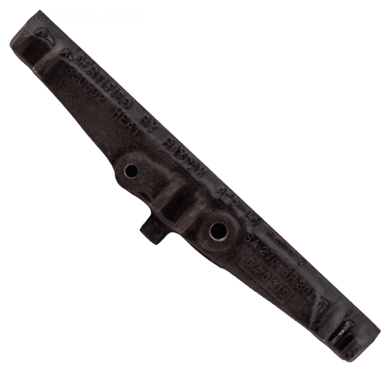 Raypak 002450F 9-Hole Cast Iron Return Header — Vita Pool Supply