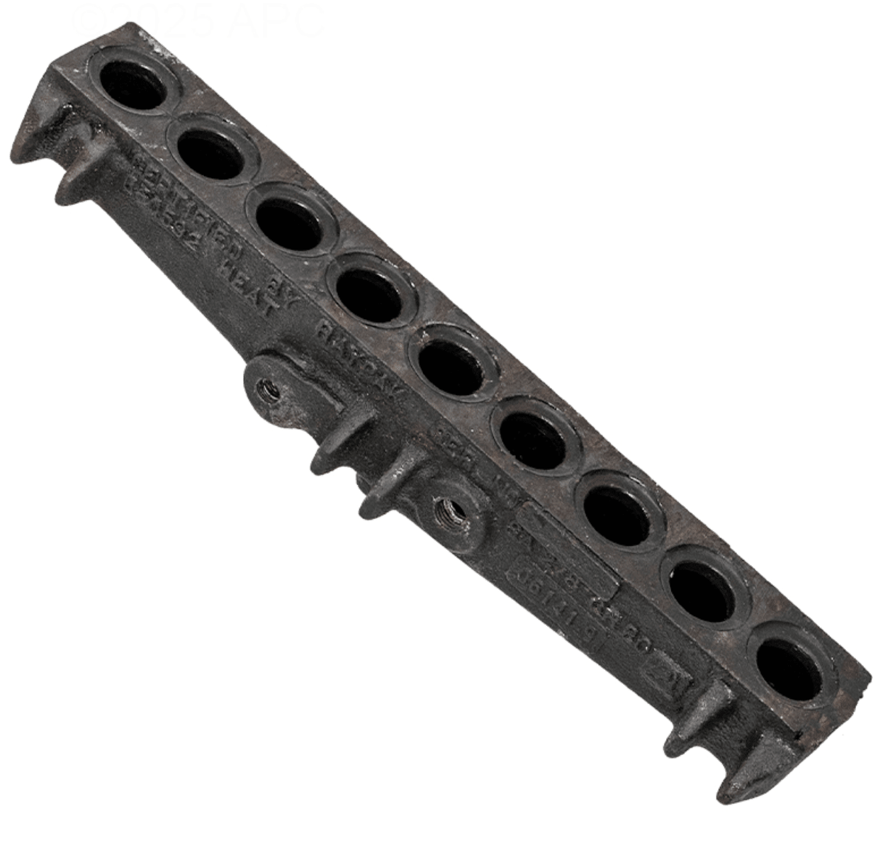 Raypak Cast Iron Return Header Assembly ASME 006731F — Vita Pool Supply