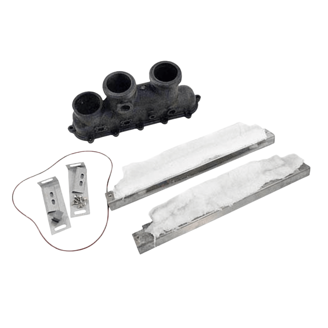 Raypak Polymer Inlet/Outlet Header Kit for 206-407 Heater 017965F ...