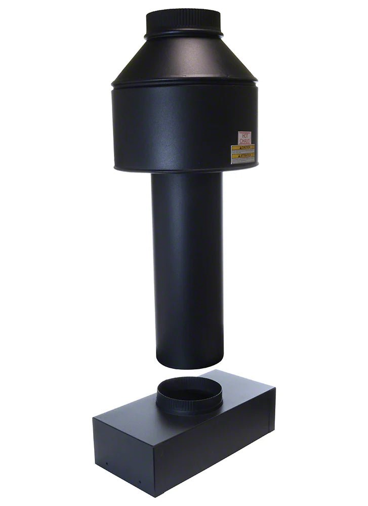 Raypak Rheem 014719 156A 6" High Wind Stack with Adapter — Vita Pool Supply