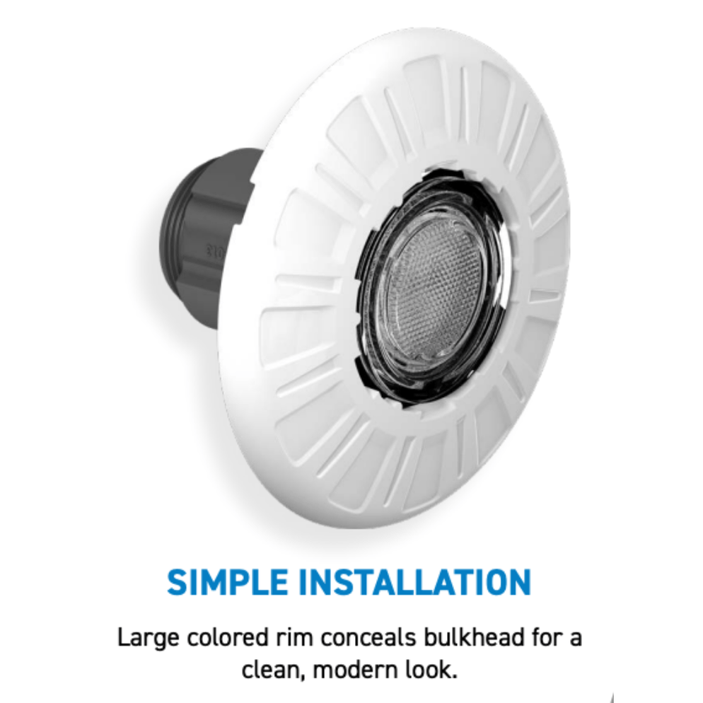 Spa Electrics T1 TITAN 1.5" Nicheless Multi-Color LED Light – 100' Cor ...