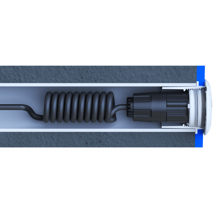 Spa Electrics T1 TITAN 1.5" Nicheless Multi-Color LED Light – 100' Cor ...