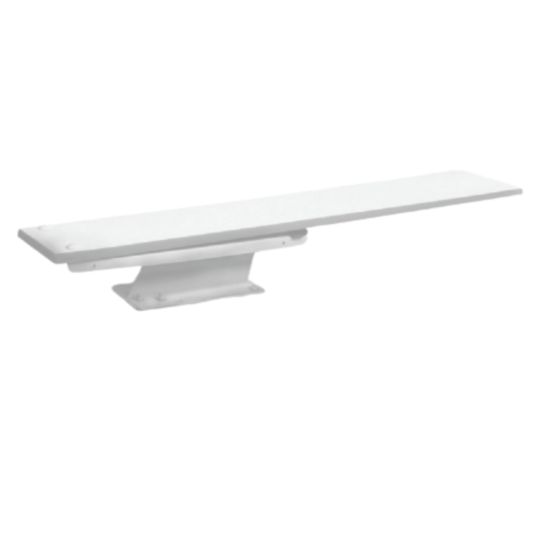 S.R. Smith 10' 1/2 Meter Steel Meter Diving Board Stand White, 70-209 ...