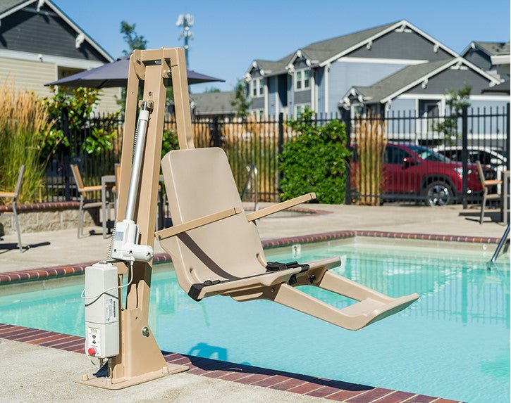S.R. Smith 580-0000N multiLift2 Pool Lift, 350 lb Capacity, No Anchor ...