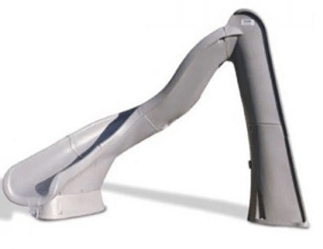 S.R. Smith 688-209-58224 Turbo Twister Slide, Gray Granite, Left Turn ...