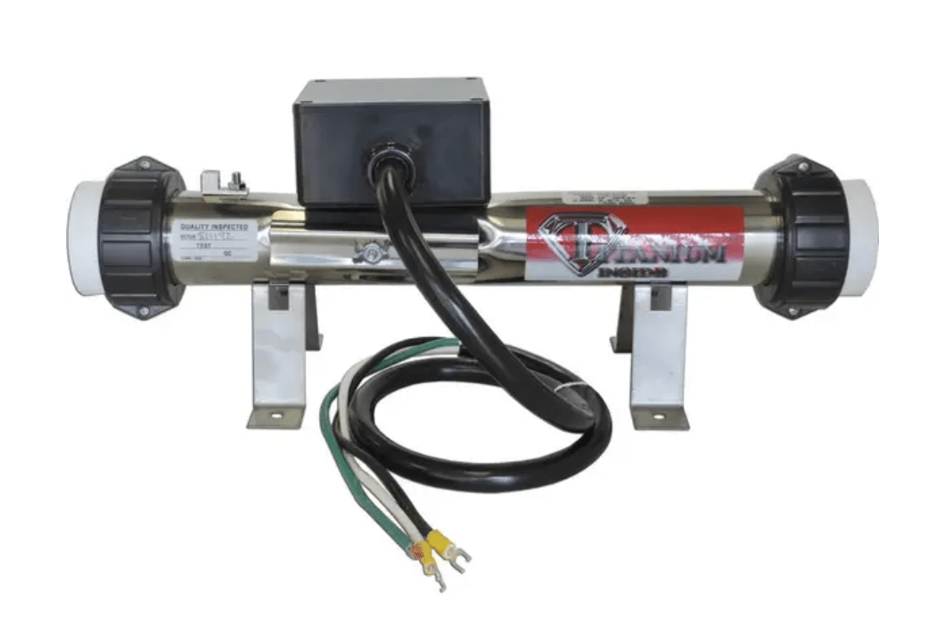 Sundance/Jacuzzi Titanium 5.5kW Flow Thru Heater Assembly 26-0316-MP-K ...