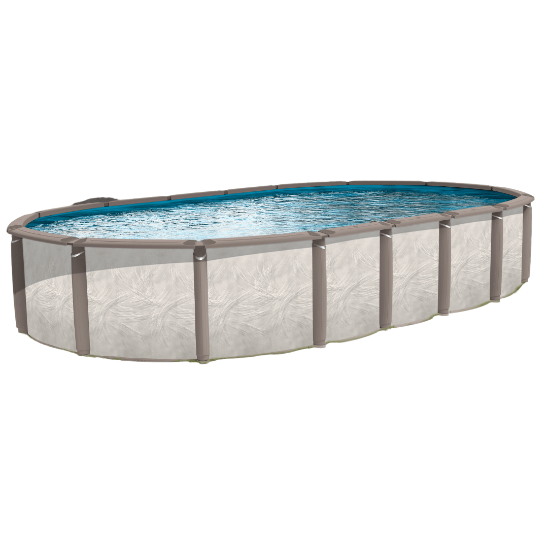 Trendium Azor 54" Oval Resin Above-Ground Pool Kit — Vita Pool Supply