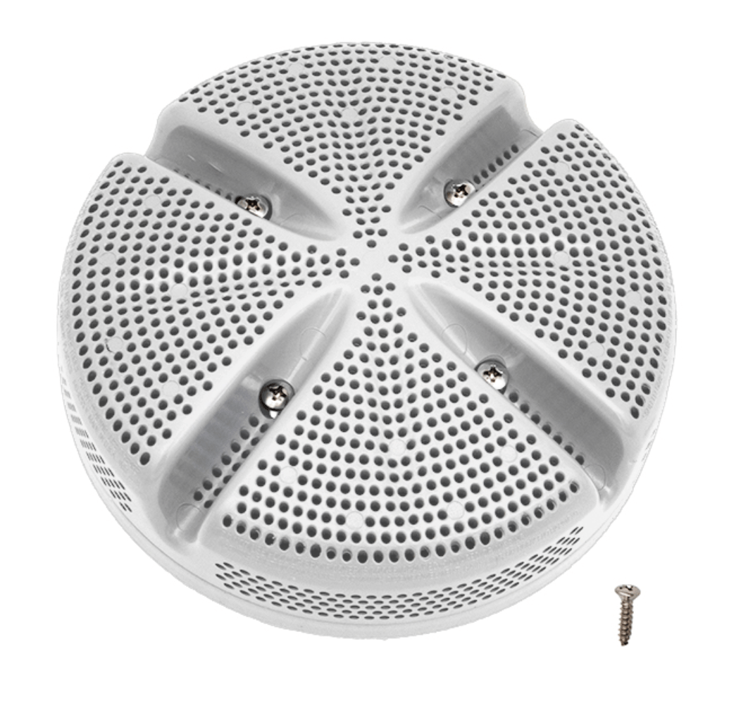 Waterway 640-8240 V Ultra Suction with 1.5" Threaded Wall Fitting, 6 ...